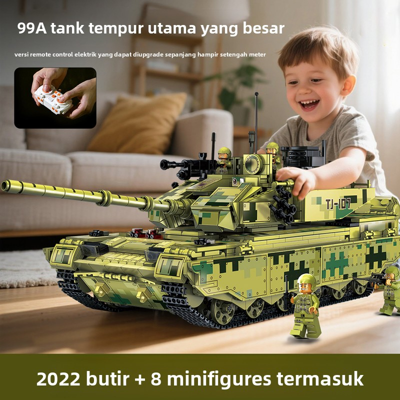 Jual Mainan blok tank militer, model militer yang perlu dirakit mainan ...