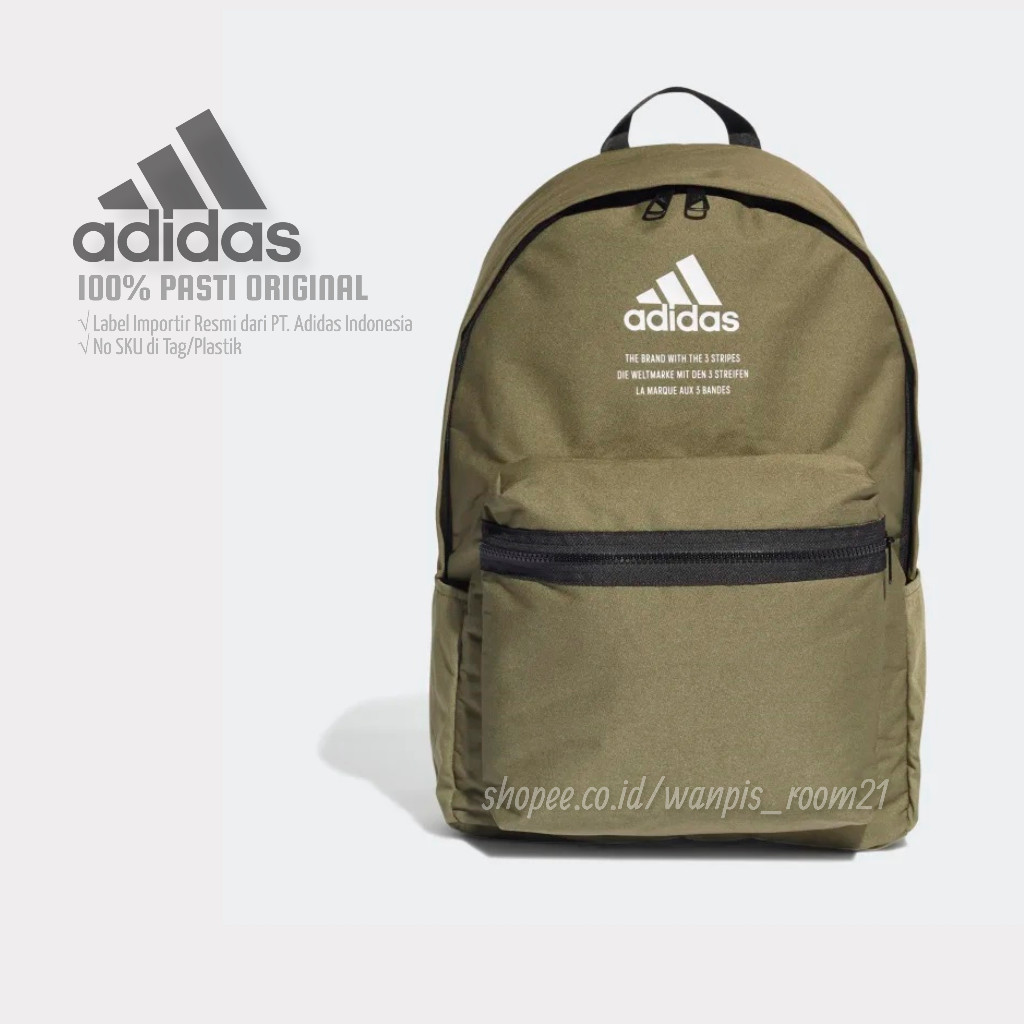 Jual Adidas Classic Backpack Original - Tas Original Adidas | Shopee ...