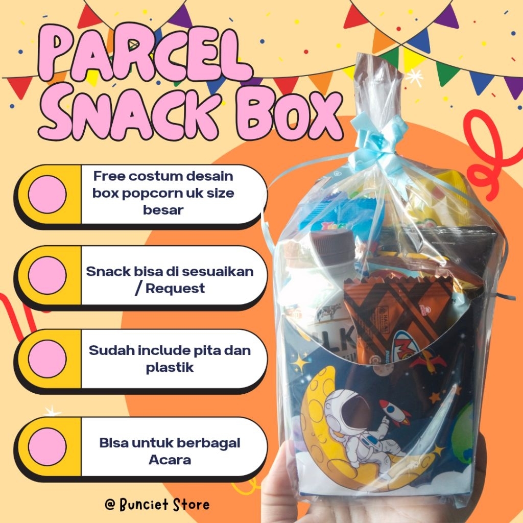 Jual Parcel snack box / Bingkisan snack murah / Parcel ulang tahun ...