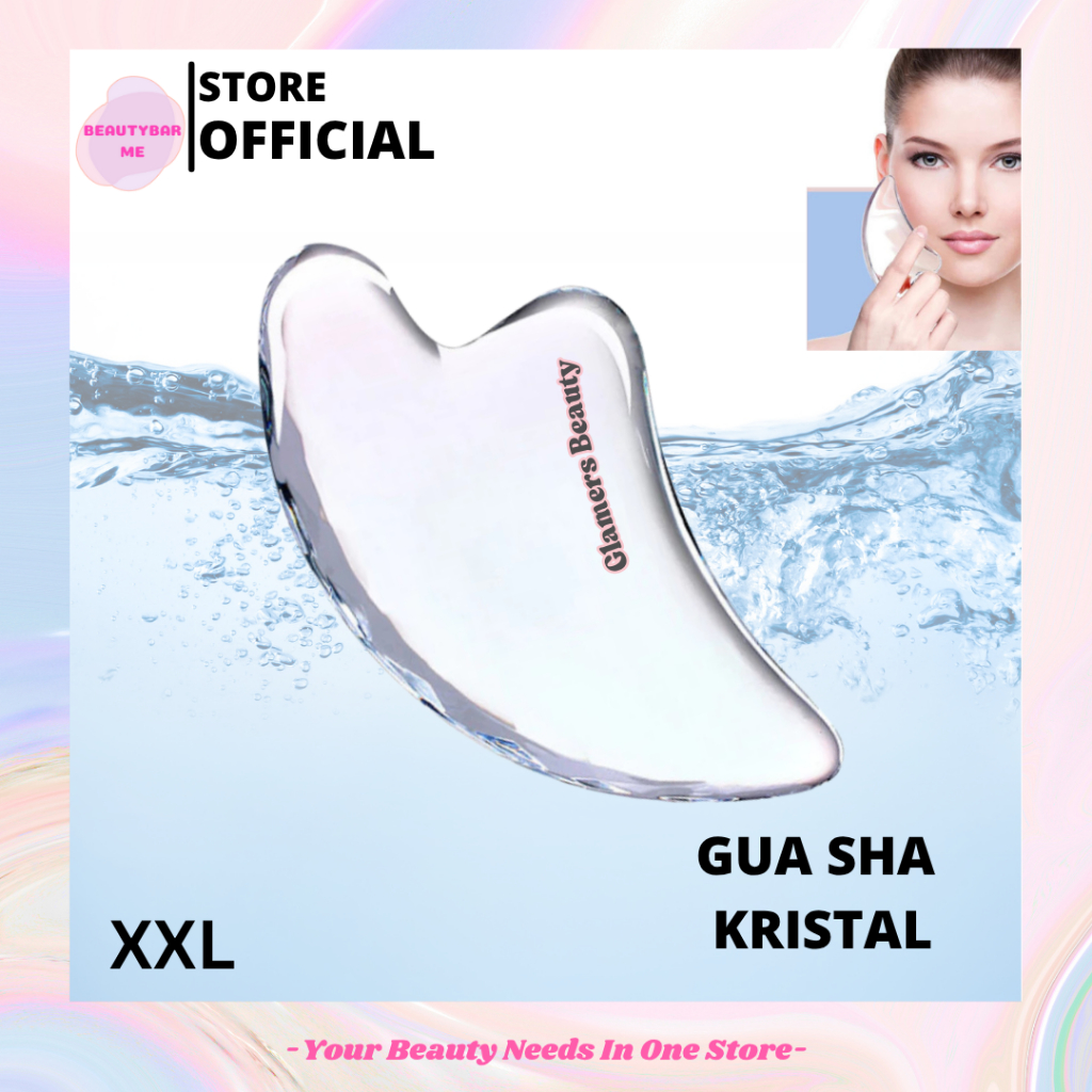 Jual Beautybarme - Batu Guasha Akupunktur Gua Sha Kristal XXL Resin ...