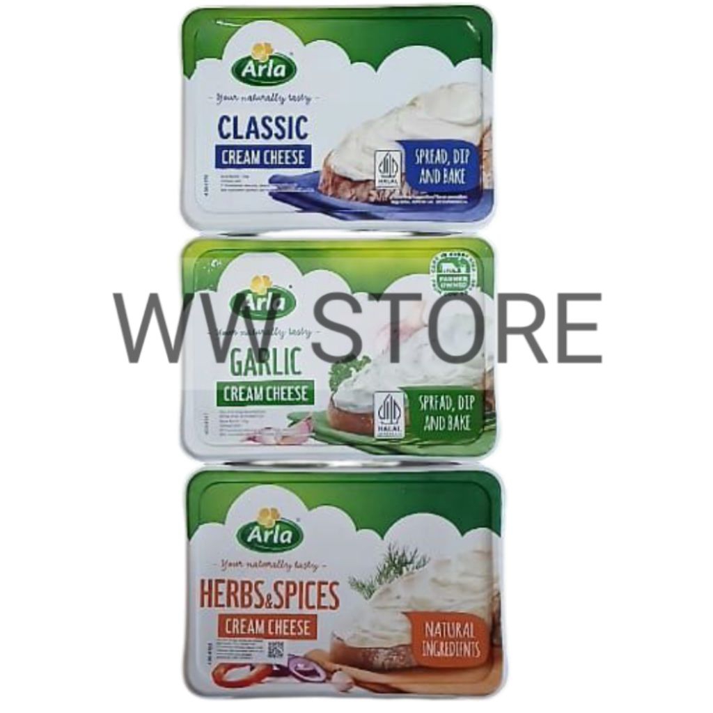 Jual Krim keju rasa klasik bawang putih dengan bumbu dan rempah halal ...