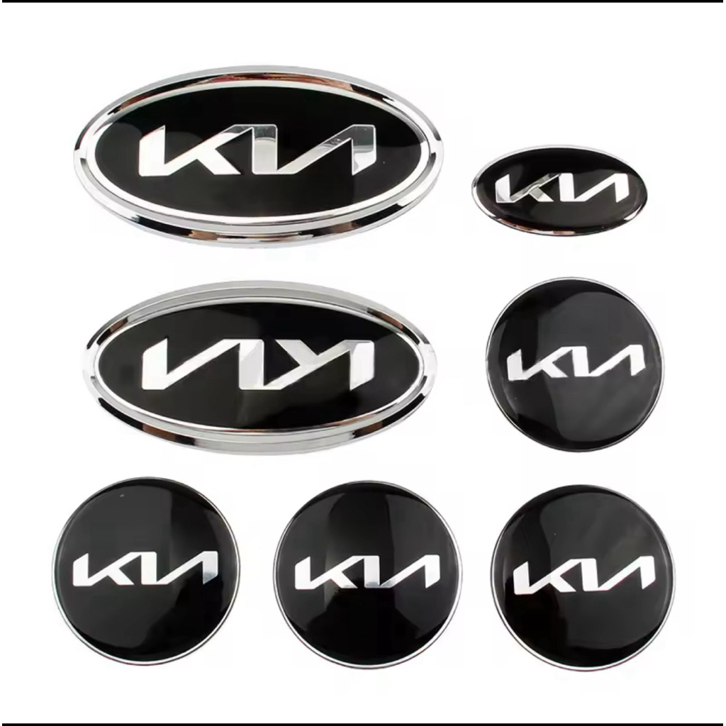 Jual Emblem new Kia logo untuk Kia Picanto depan belakang steer ...