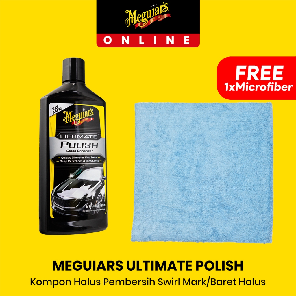 Jual Meguiars Ultimate Polish 473ml Original Pack Kompon Halus MURAH ...