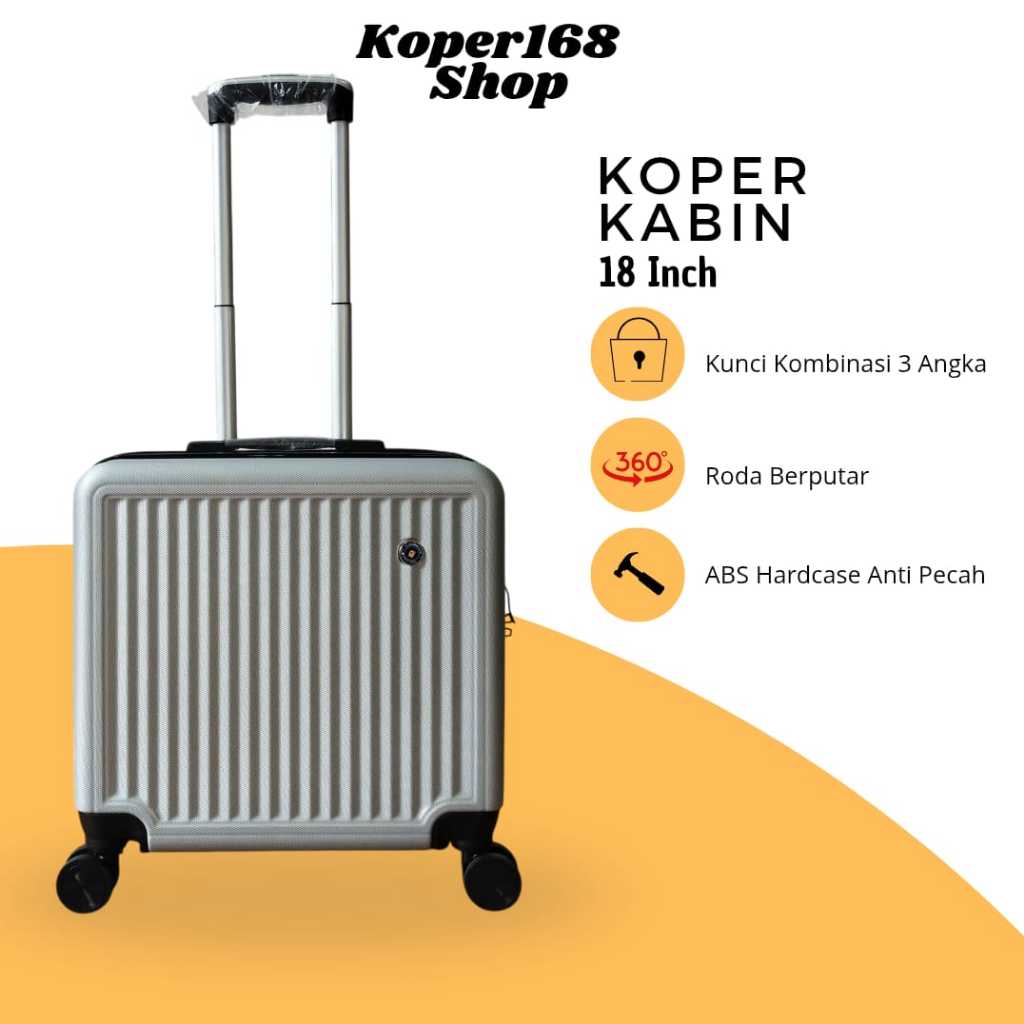 Jual Koper Pilot 18 Inch / Koper Ukuran Kabin 18 inch Bisa Bawa Kedalam ...