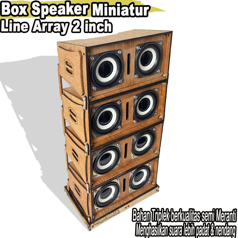Jual Box Speaker Line Array 2 Inch V2 | Shopee Indonesia