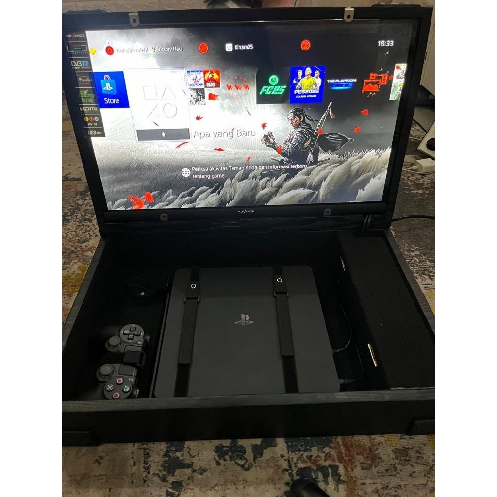 Jual Playbox Ps3/ps4/Xbox Tv 24 Inch BARU Black Edition Frameless ...