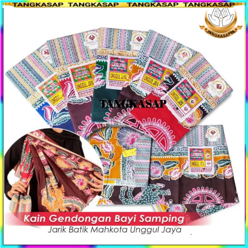 Jual Jarik Gendong Bayi Bumi Jaya Mahkota Corak Liong - Kain Jarik ...