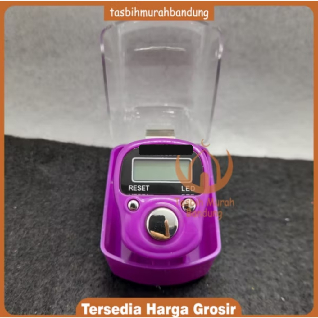 Jual Tasbih Digital LED Finger Counter Kotak Kaca | Shopee Indonesia