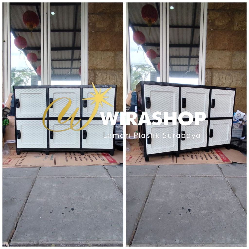 Jual Lemari Pakaian Plastik Rak TV Loker Helm Serbaguna Murah Terlaris ...