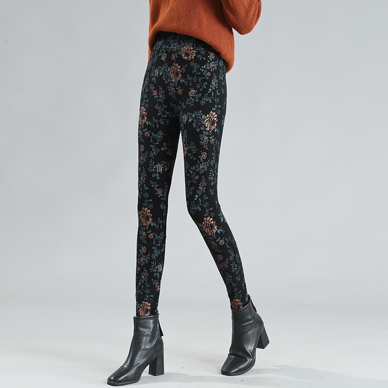 Jual Legging panjang motif bungga daun Wanita HIGHWAIST / Leging print ...