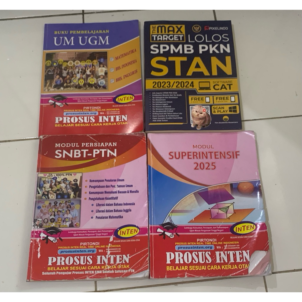 Jual MODUL INTEN MANDIRI UGM/MODUL INTEN MANDIRI SNBT 2025 | Shopee ...