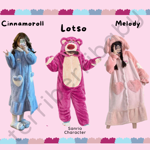 Jual BAJU KOSTUM ONESIE CINNAMONROLL / CINAMONROLL / CINNAMONROL ...
