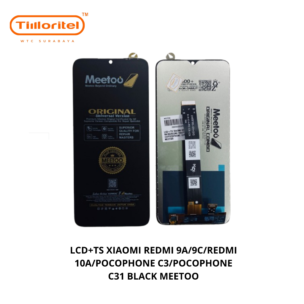 Jual LCD TOUCHSCREEN REDMI 9A / 9C / REDMI 10A / POCOPHONE C3 ...