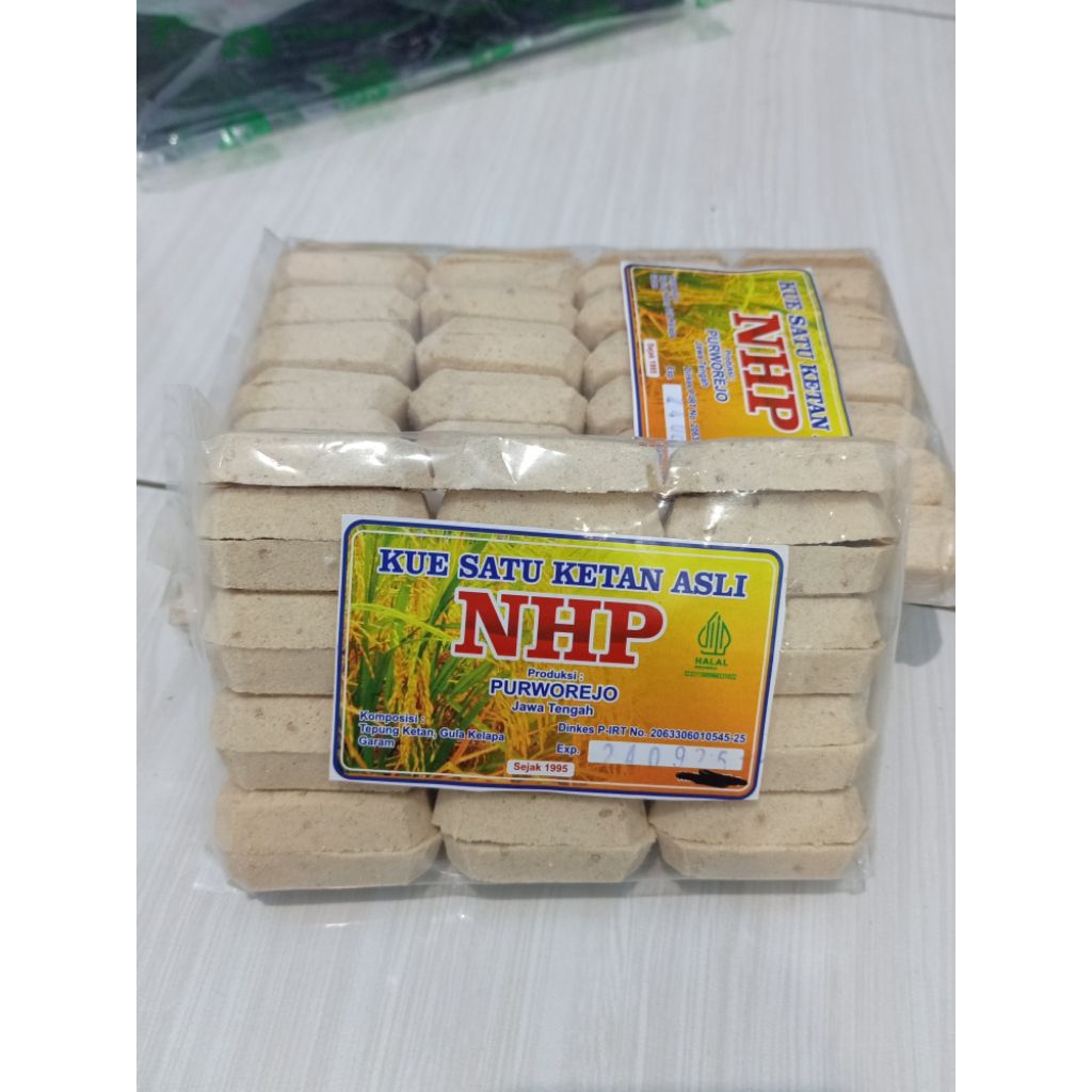 Jual KUE SATU KETAN ASLI NHP KEMASAN 200GR DAN 300GR KHAS PURWOREJO KUE ...