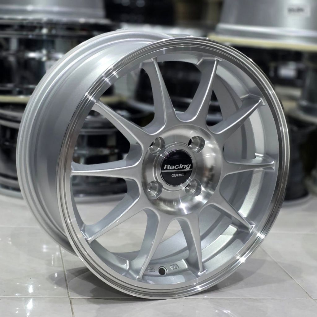 Jual velg mobil r15 velg ENKEI TARMAC PCD 4X100 velg racing ring 15 cocok untuk mobil brio jazz ...