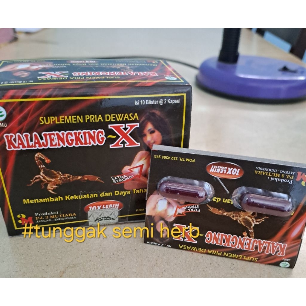 Jual kapsul asli skorpio kala jengkin9 10 sachet | Shopee Indonesia