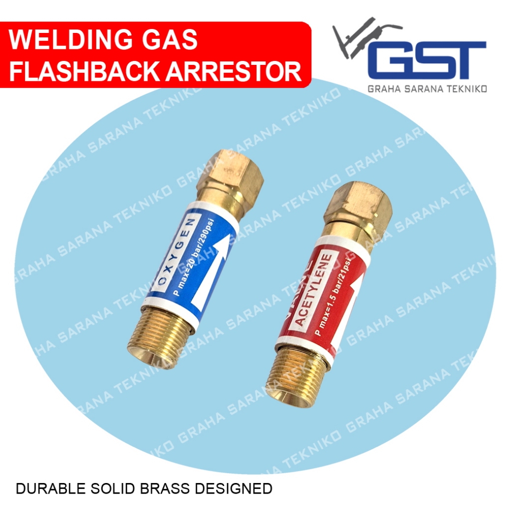 Jual Flashback Arrestor Regulator Oxygen Acetylene Flash Back Oxy Ace ...