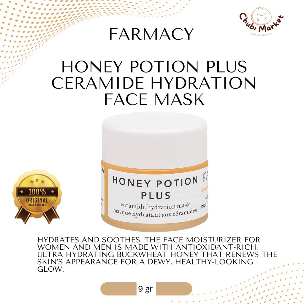 Jual FARMACY Honey Potion Plus Ceramide Hydration Mask | Shopee Indonesia