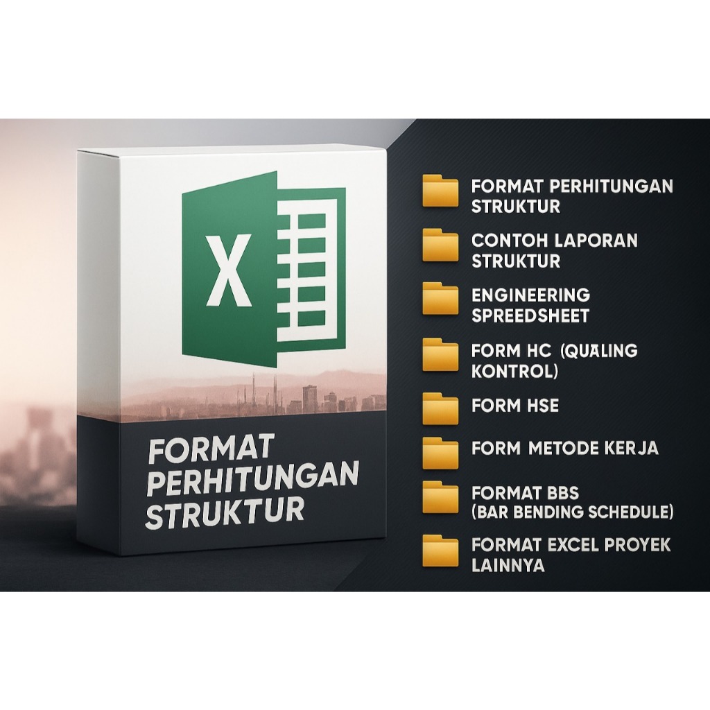Jual Paket Lengkap File Excel Teknik Sipil & Arsitek RAB Proyek ...