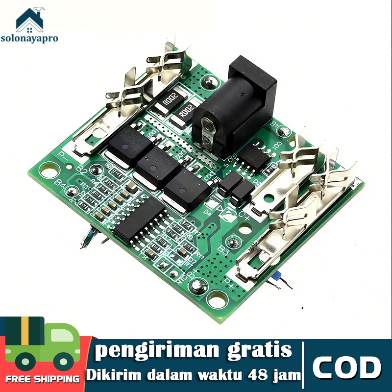 Jual Modul Bms 5s Papan Perlindungan Baterai Board 21V 20A / Pelindung ...