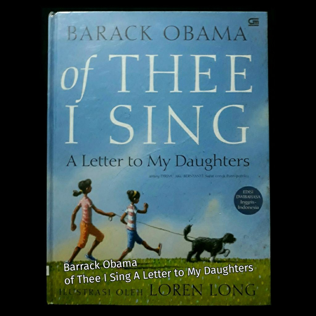 Jual komik langka of THEE I SING: A LETTER to MY DAUGHTERS tentang ...