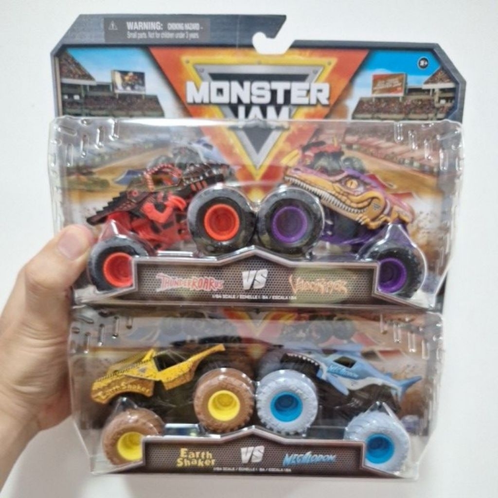 Jual Monster Jam Double Pack 2025 Original Spin Master Skala 1:64 ...