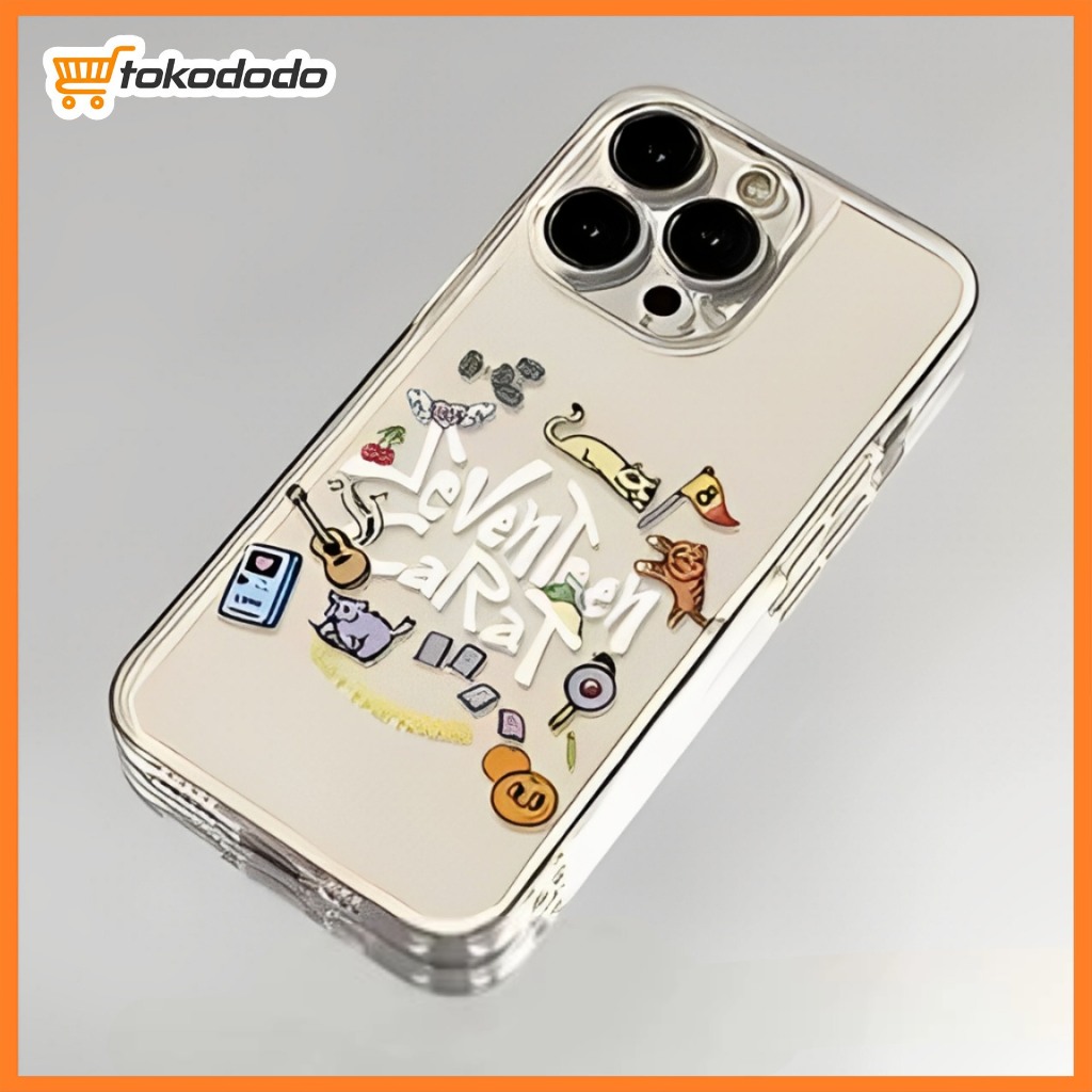 Jual Case Crystal Motif Seventeen Carat Cocok Untuk iPhone 11/12/13/14/15 X/XS/XR/XSMAX Plus Pro ...