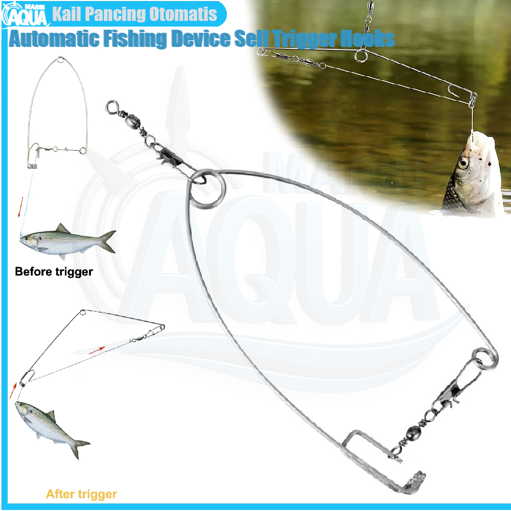 Jual Cozylifeer Automatic Fishing Device Self Trigger Fishing Hooks ...