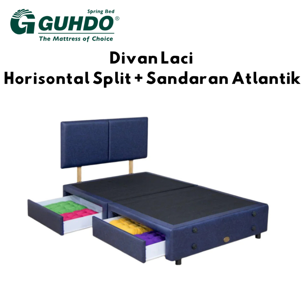 Jual Divan Laci Horizontal Split dan Sandaran Atlantik Guhdo [Tanpa ...