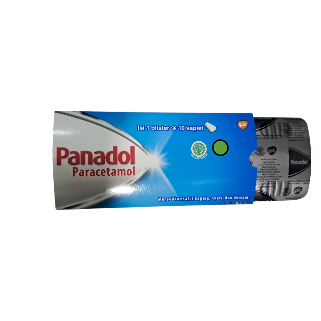 Jual Panadol Biru Paracetamol Strip isi 10 Kaplet | Shopee Indonesia