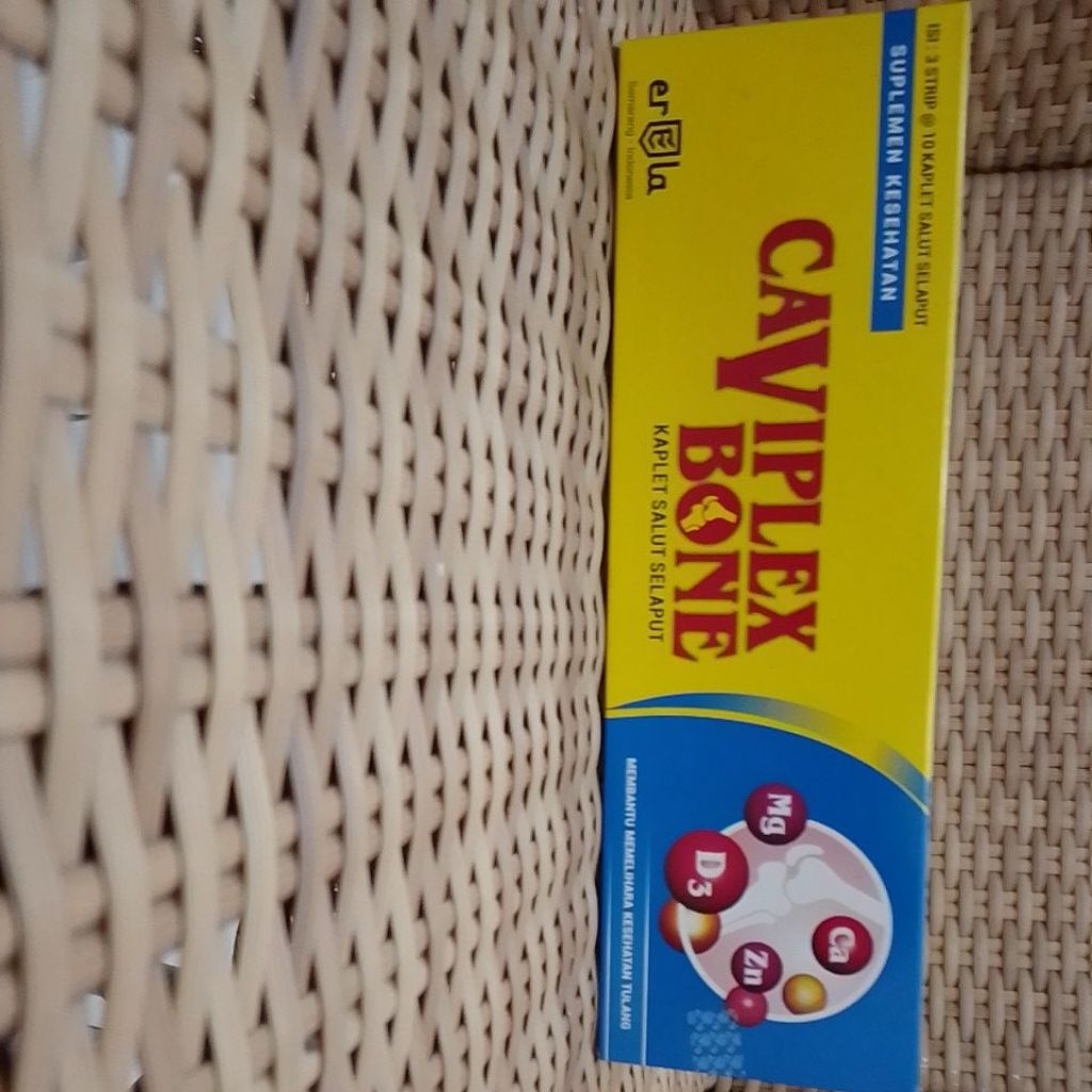 Jual CAVIPLEX BONE ( 1 BOX = 3 STRIP = 30 TABLET ) | Shopee Indonesia
