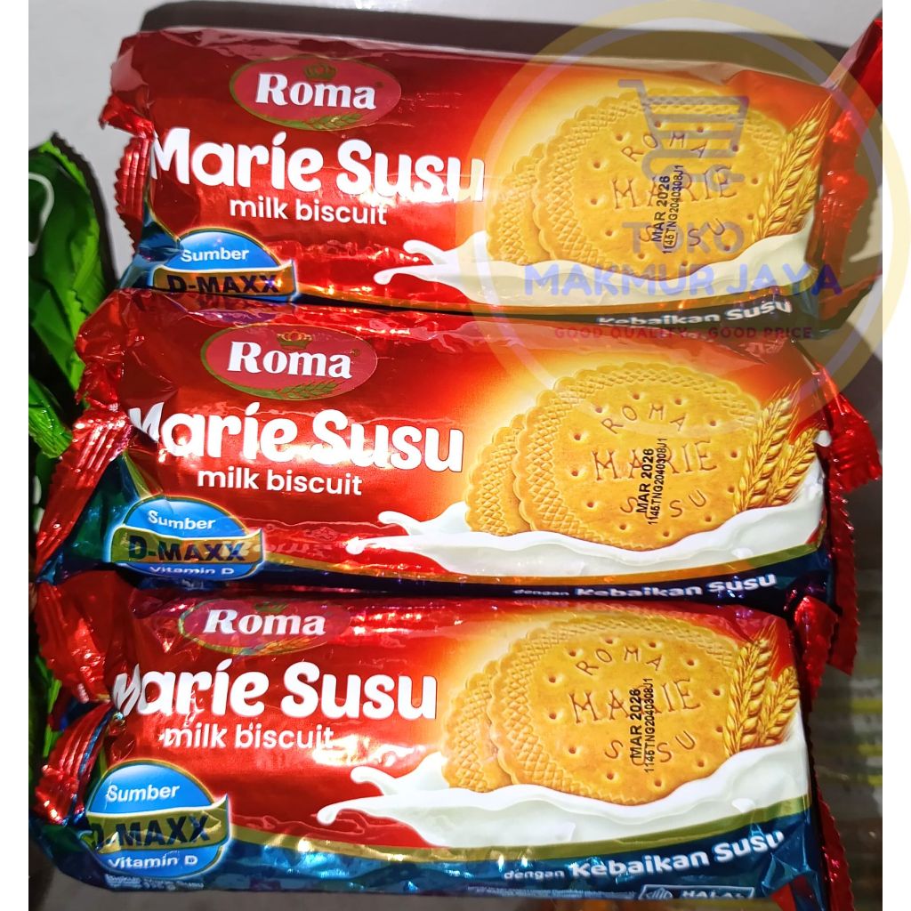 Jual ROMA MARIE SUSU BISKUIT 115gr | Shopee Indonesia
