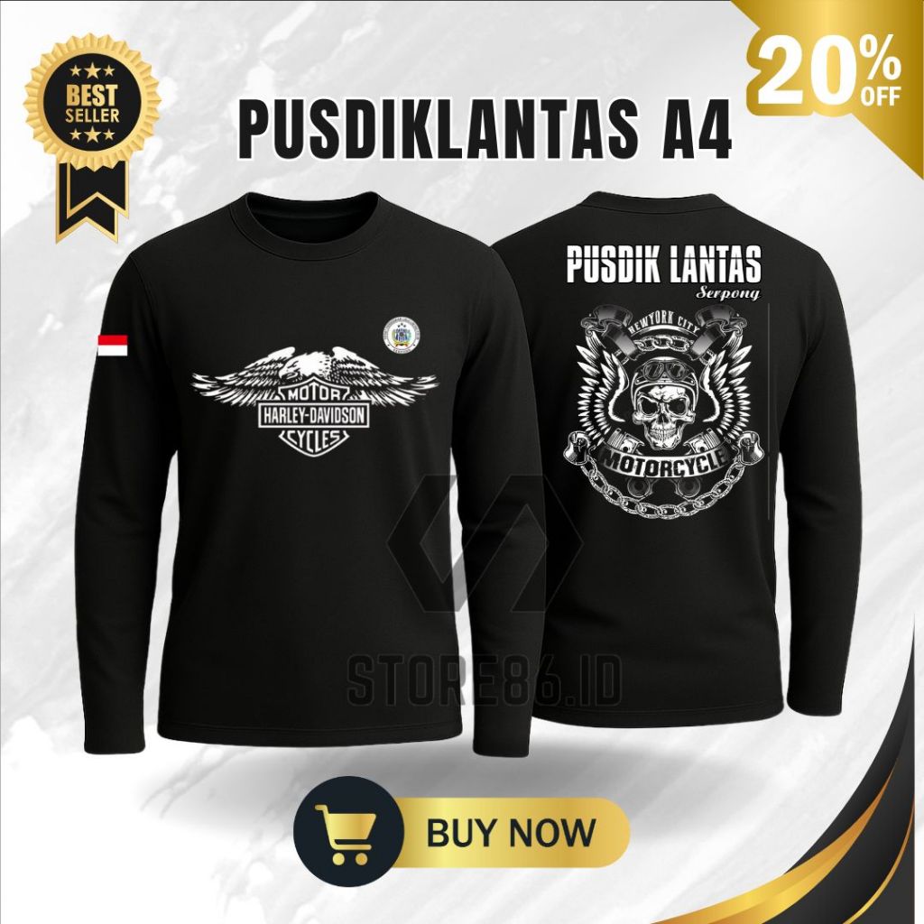 Jual JERSEY PUSDIK LANTAS A4 FULLPRINT SUBLIME / KAOS PUSDIK LANTAS ...