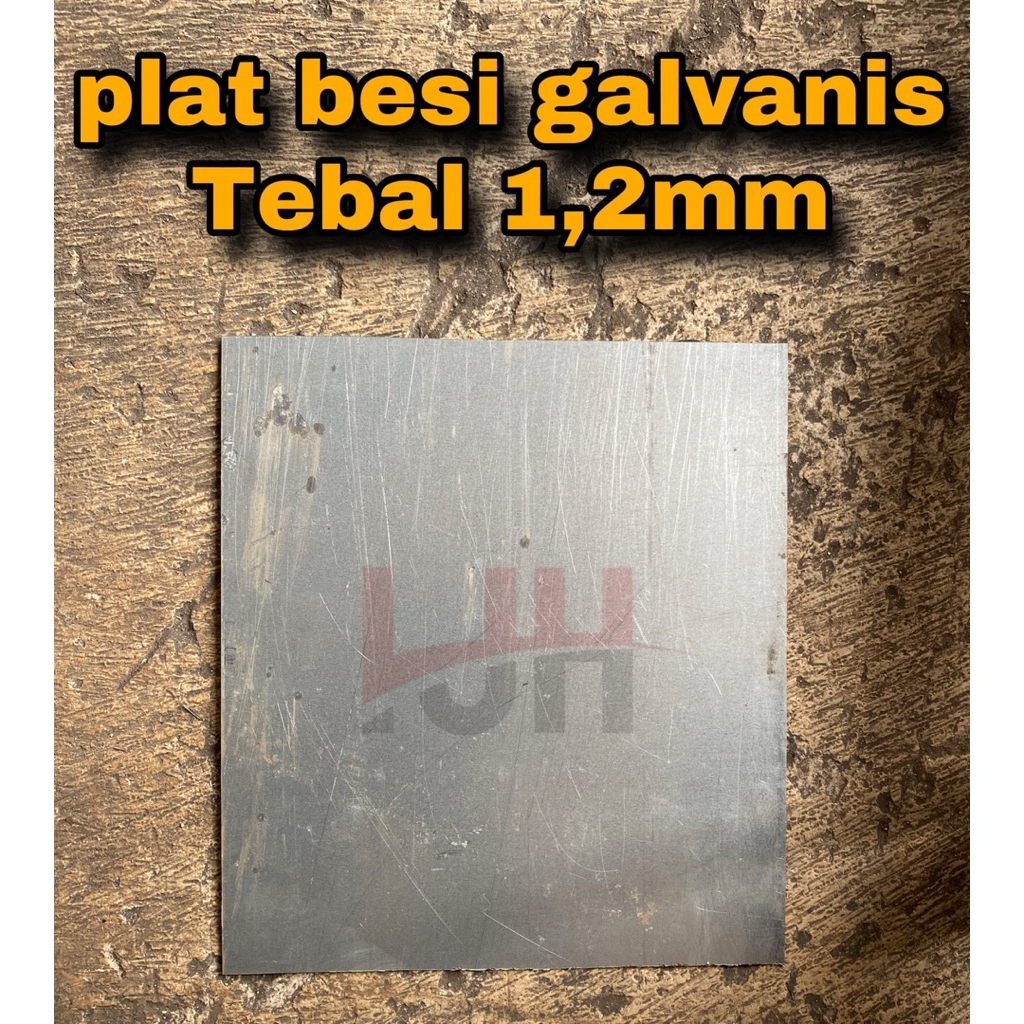 Jual Plat besi galvanis tebal 1,2mm . besi galvanis anti karat. ukuran ...