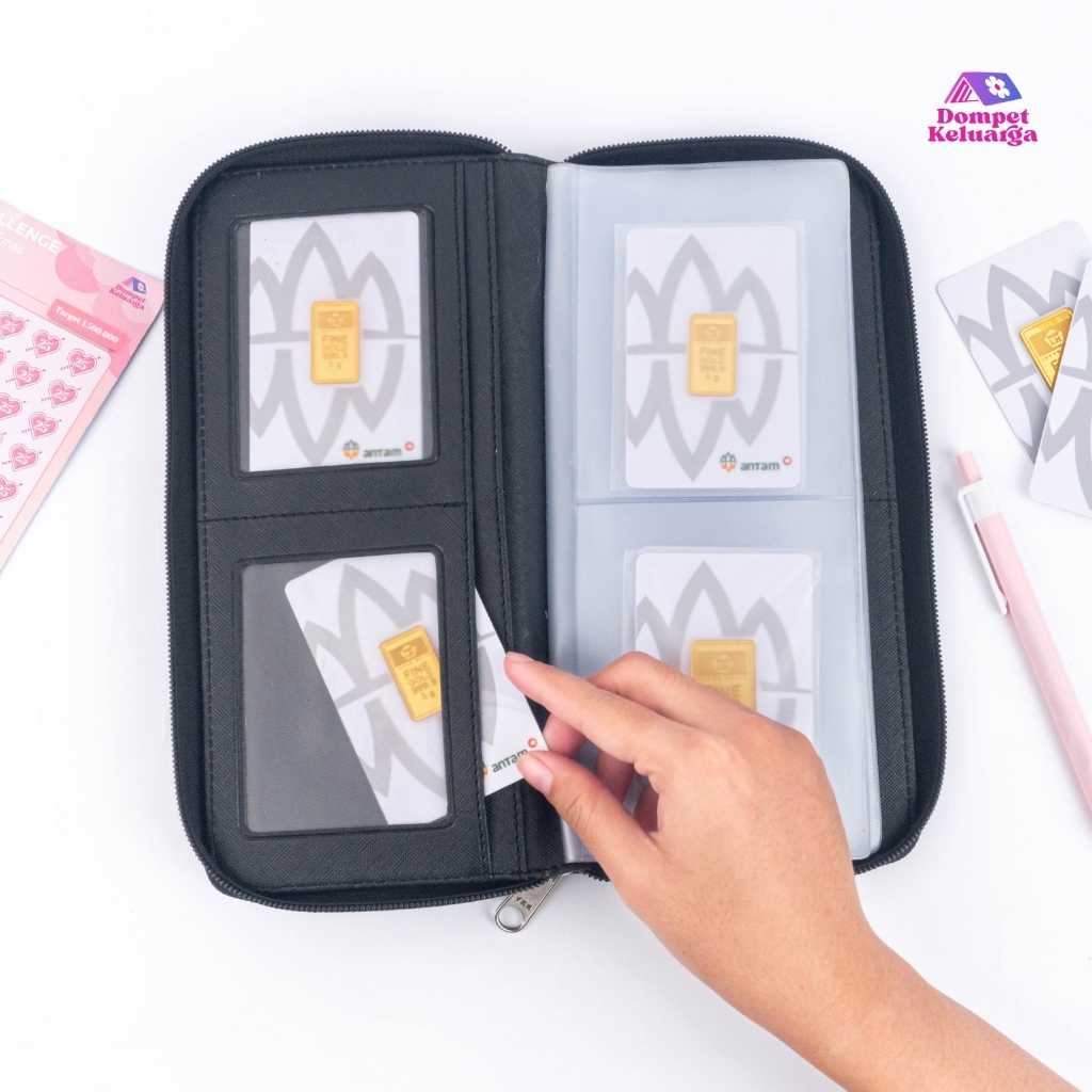 Jual Dompet Keluarga - Dompet Logam Mulia Antam Penyimpanan Emas Vol 2 ...
