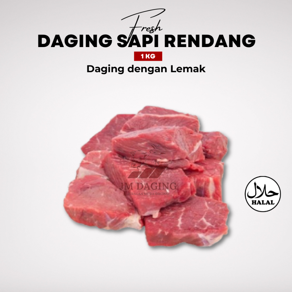 Jual Daging Sapi Potong Rendang Halal 1kg Tangerang | Shopee Indonesia