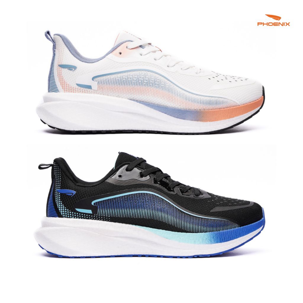 Jual Phoenix Sepatu lari /Running original NISKALA - HITAM/PUTIH ...