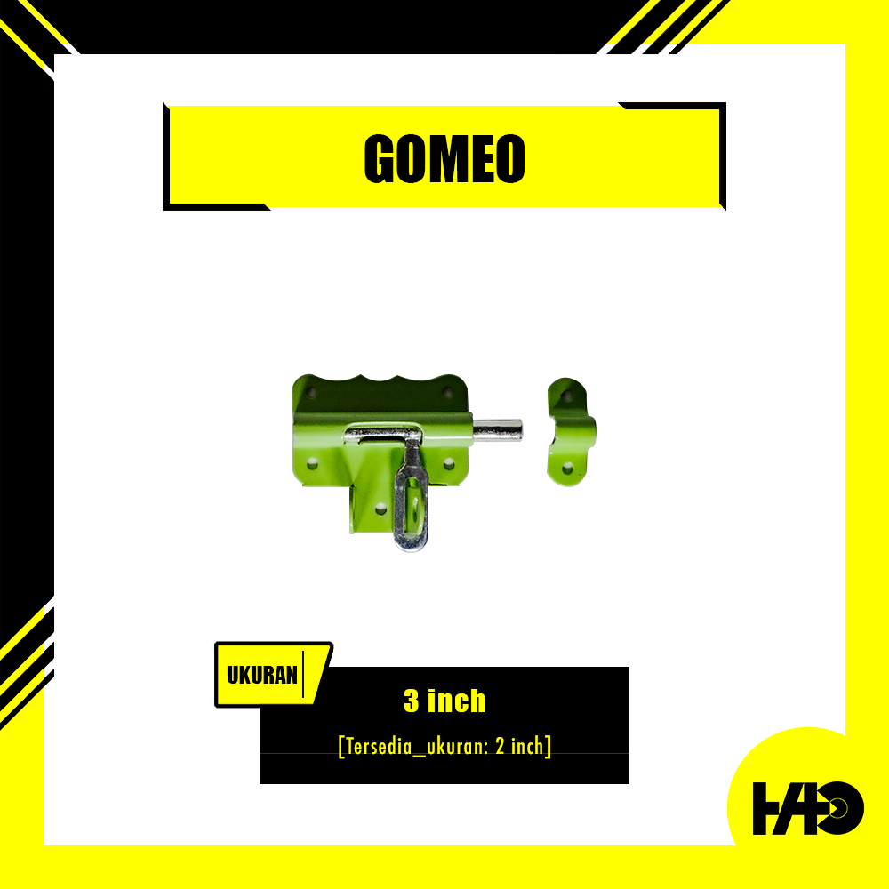 Jual Grendel Kupu/Overval/Slot/Pintu/Jendela Plat Tebal Ukuran 3 Inch ...