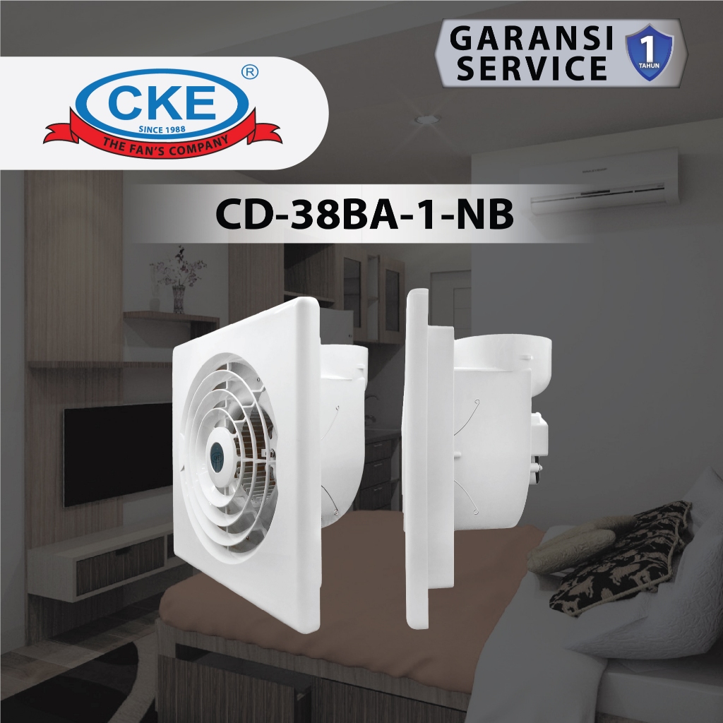 Jual KIPAS PLAFON 14 INCH/EXHAUST FAN PLAFON/CKE Ceiling Duct CD-38BA-1 ...