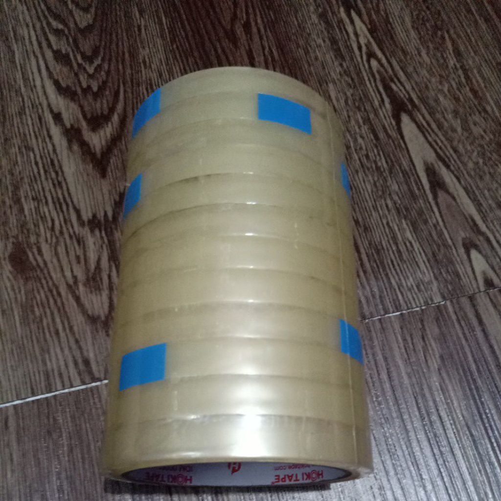 Jual Isolasi Bening Transparan/isolasi kecil isi 12 pcs | Shopee Indonesia