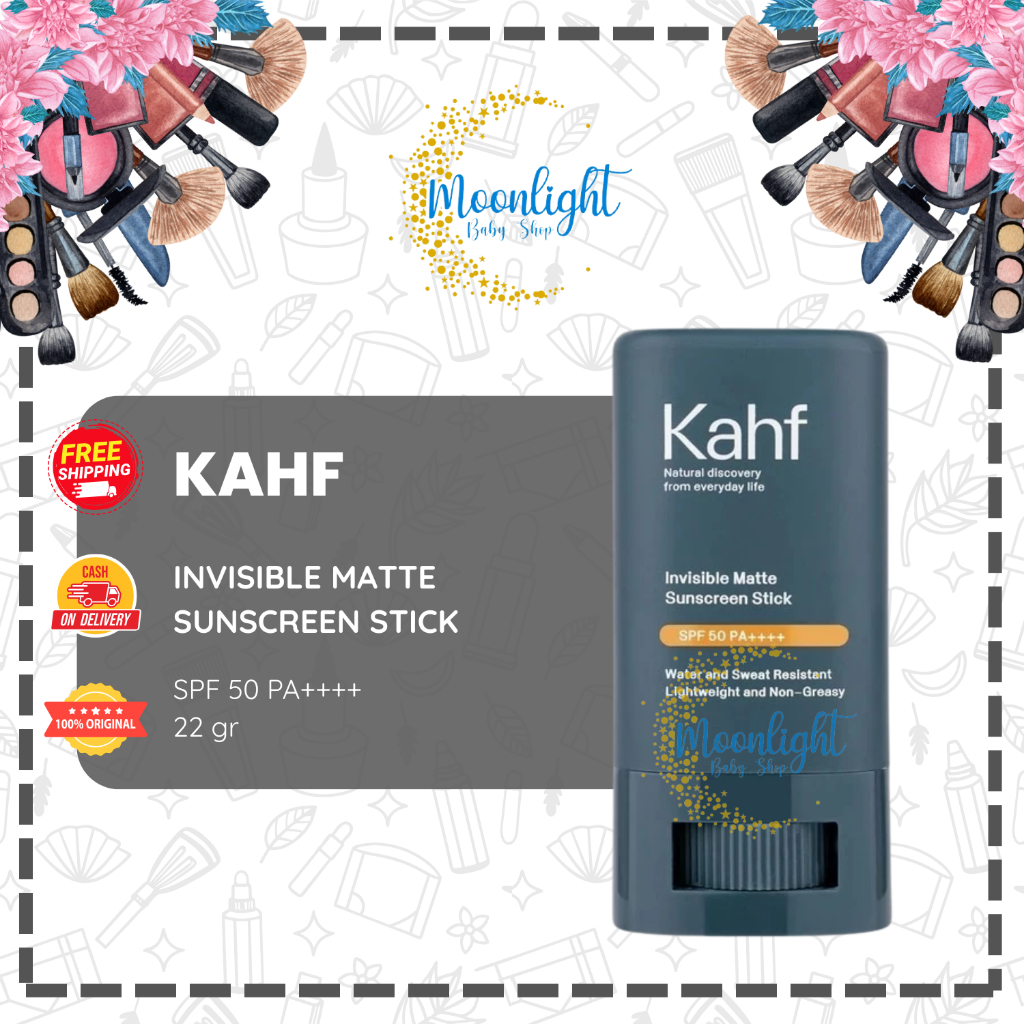 Jual Kahf Invisible Matte Sunscreen Stick SPF 50 PA++++ 22g | Shopee ...