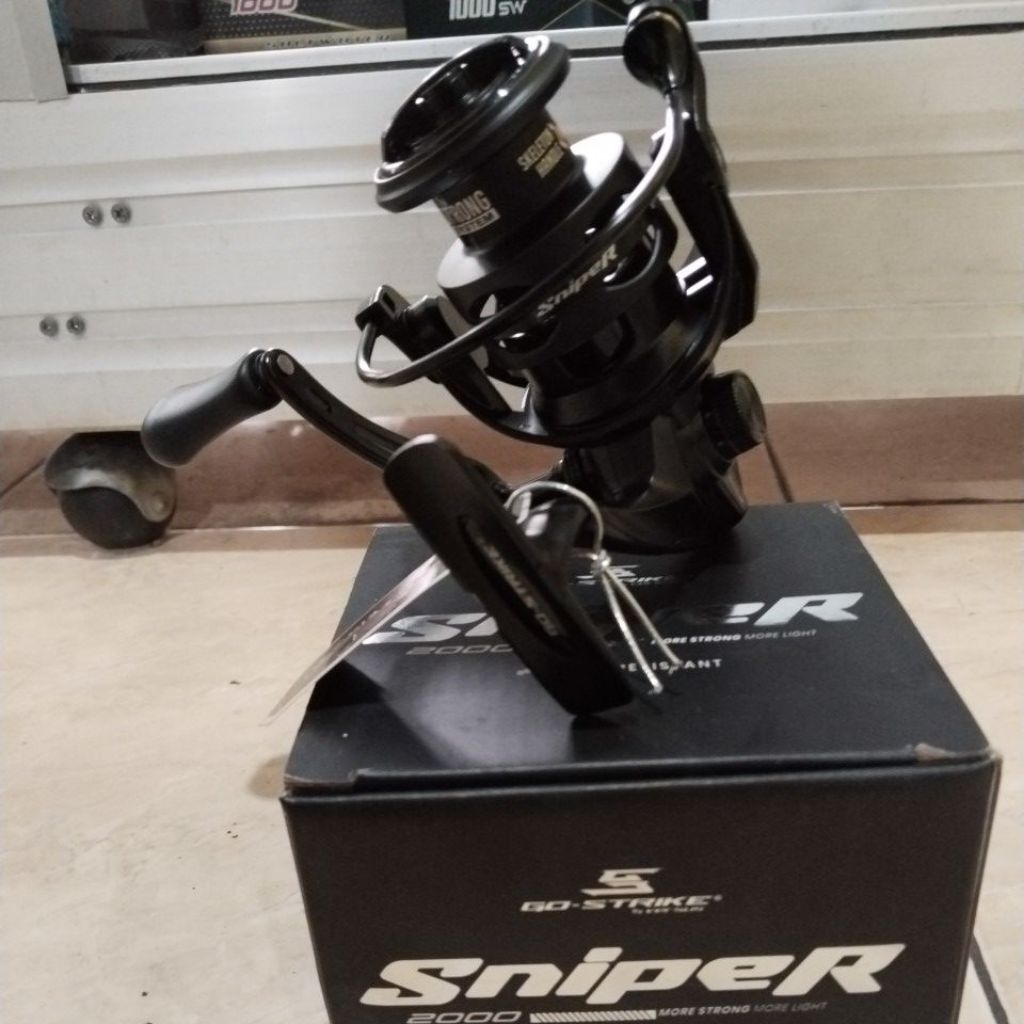 Jual REEL GO STRIKE SNIPER UKURAN 2000 BY VERSUS SALTWATTER | Shopee ...
