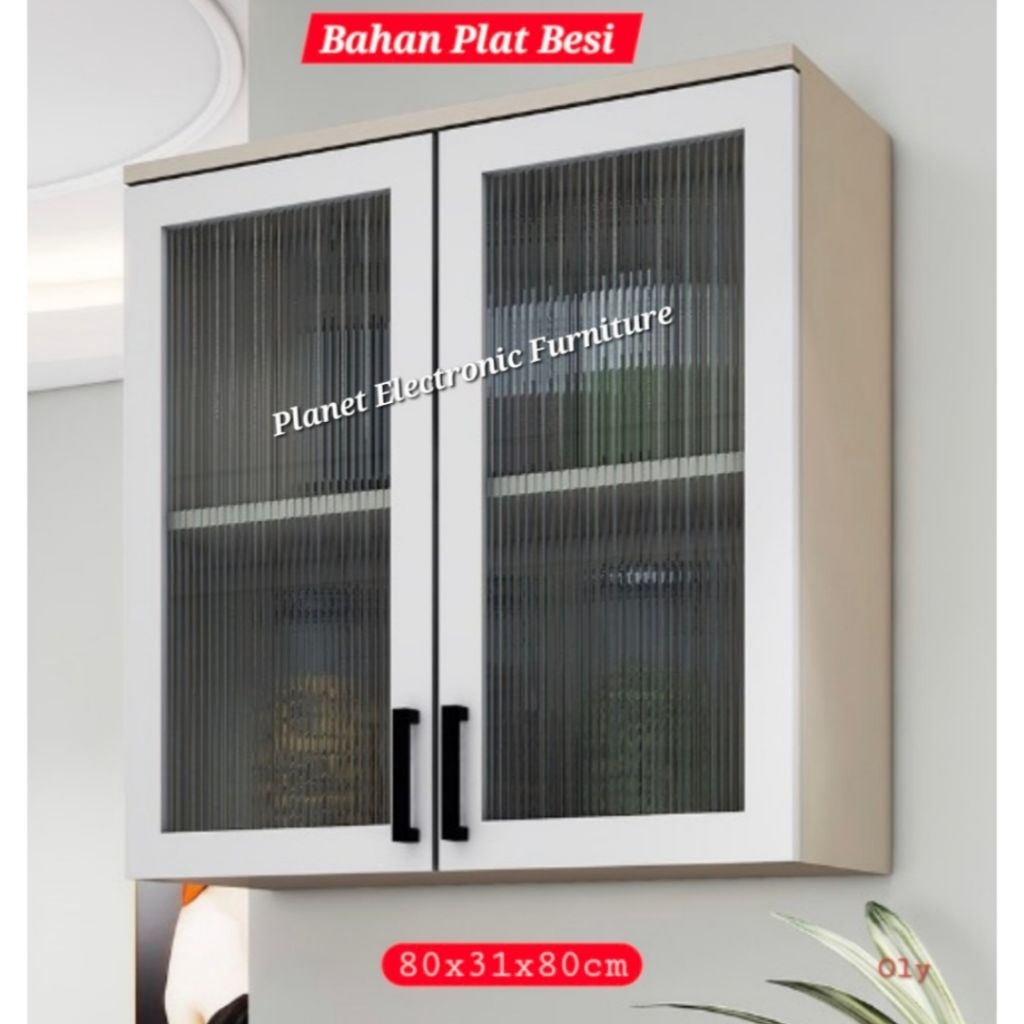 Jual Lemari Sayur Gantung Plat Besi Olymsteel Lemari Dapur Lemari ...