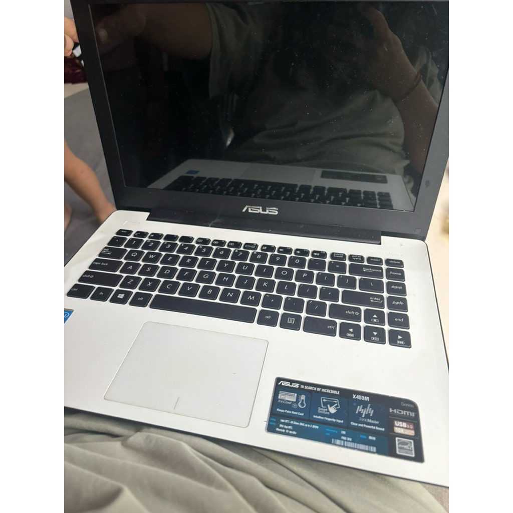 Jual Laptop Asus X453M white (putih) | Shopee Indonesia