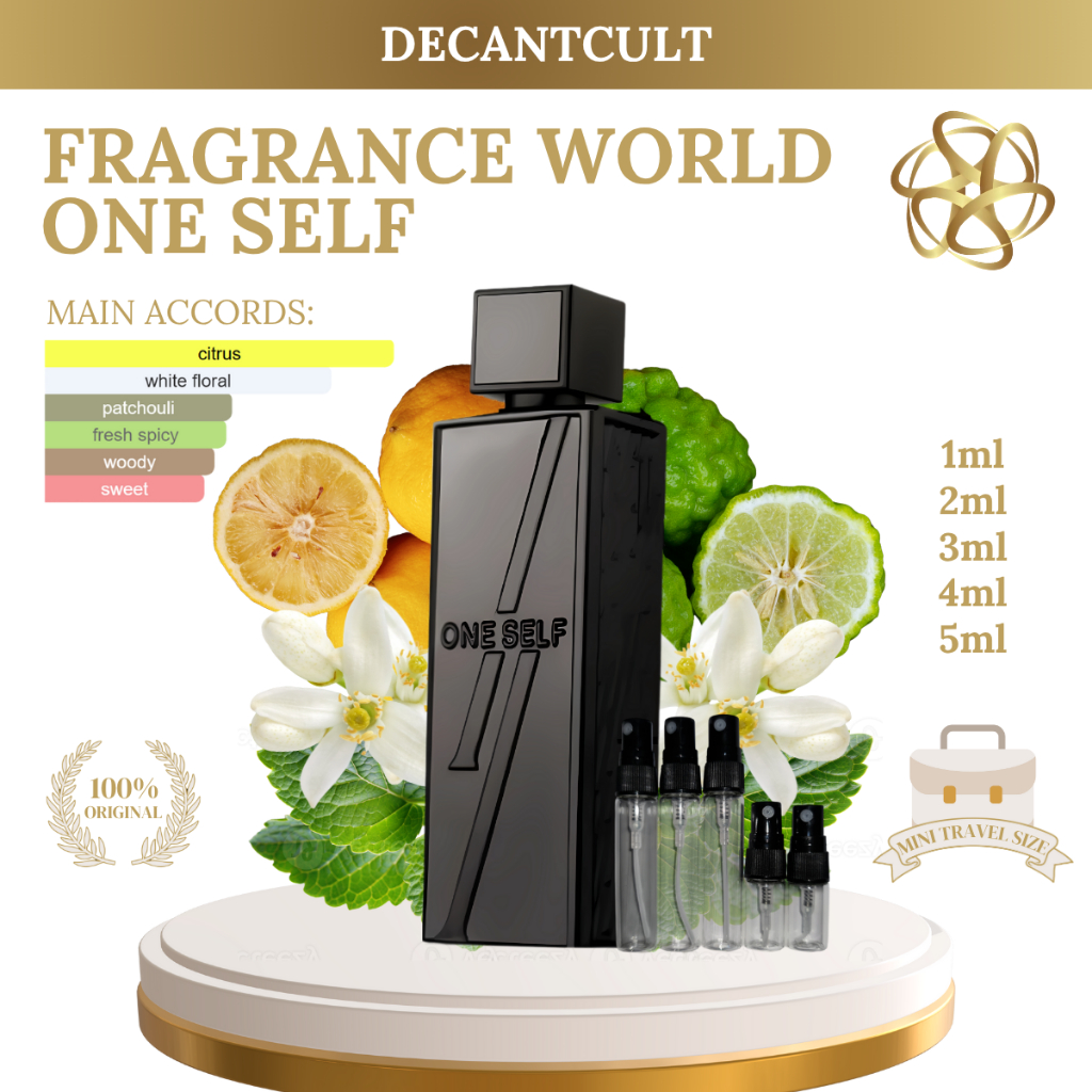 Jual DECANT Parfum Fragrance World Oneself XDP | Shopee Indonesia