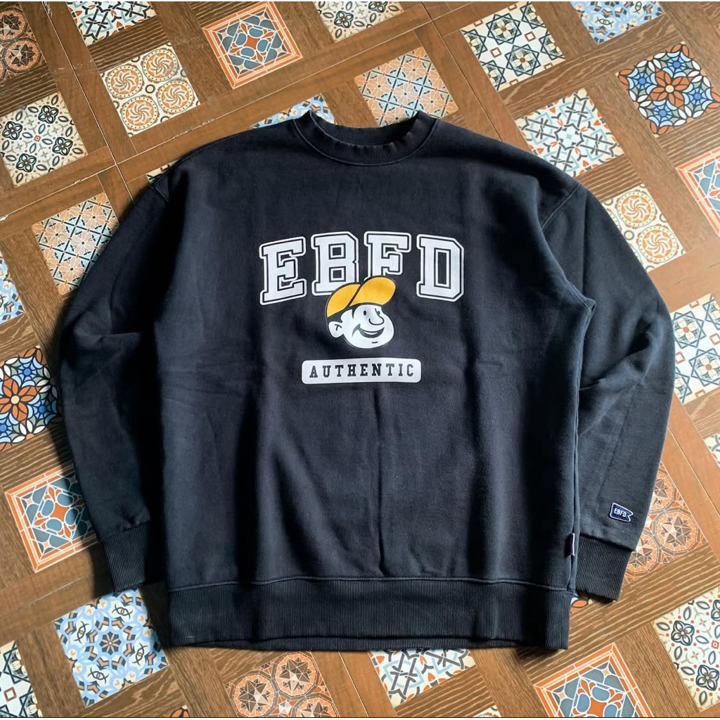Jual Crewneck Ebbets Field Flannel | Shopee Indonesia