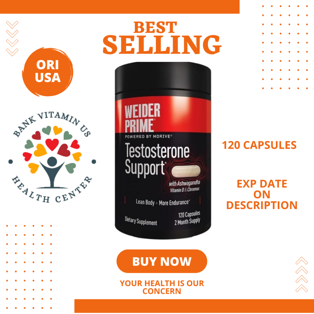 Jual Weider Prime Testosterone 120 ct Meningkatkan hormon pria | Shopee ...