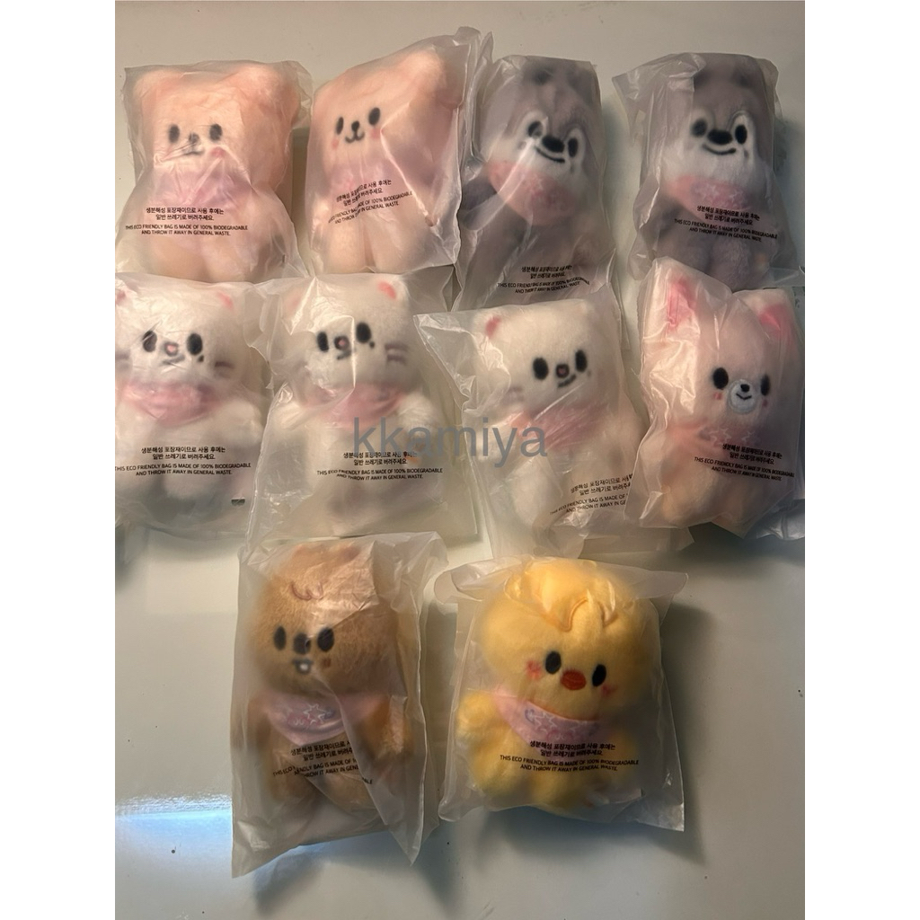 Jual SKZ 5’clock merch 10cm plush doll skzoo stray kids jiniret puppym ...