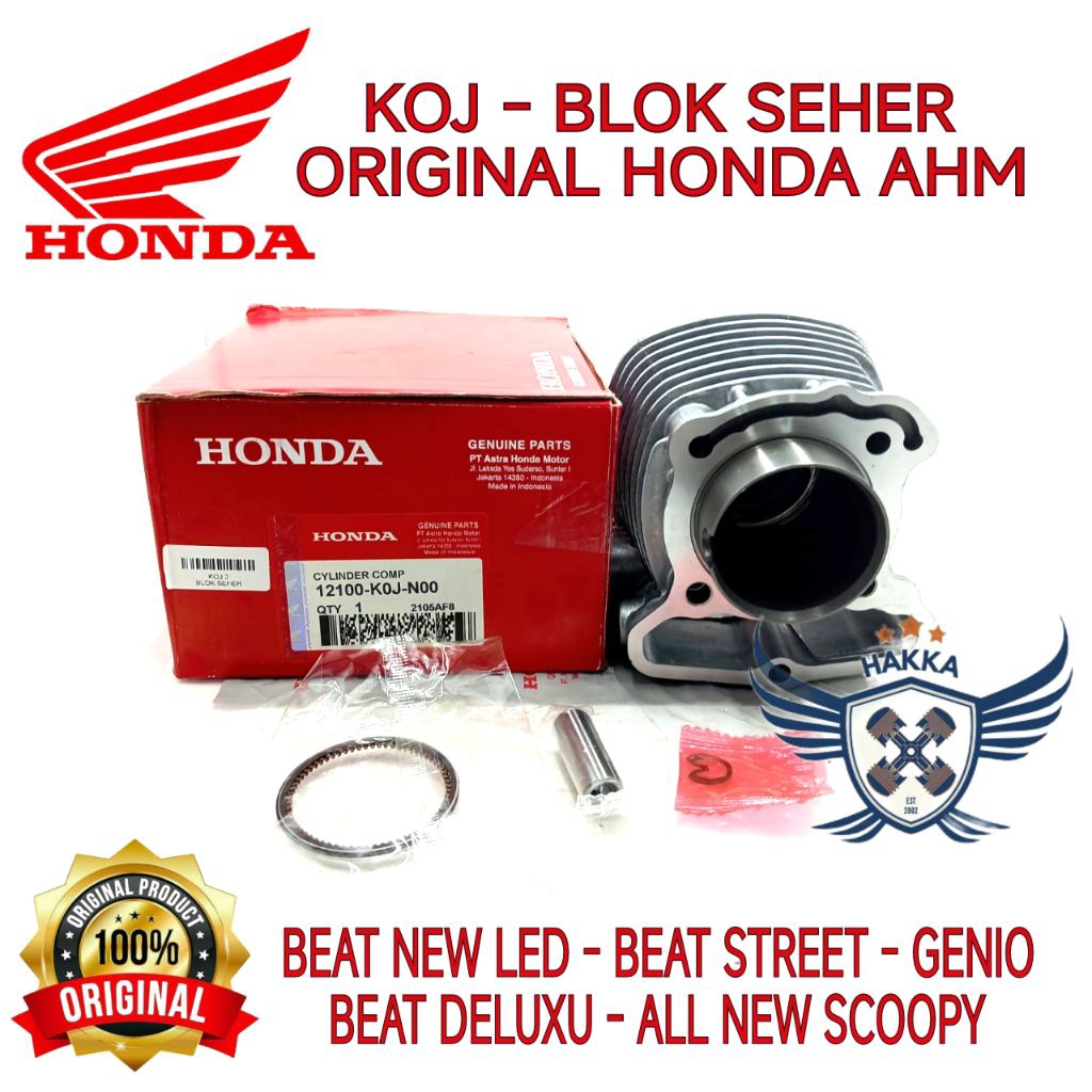 Jual KOJ ORIGINAL BLOK SEHER HONDA BEAT STREET, BLOK SEHER HONDA BEAT ...