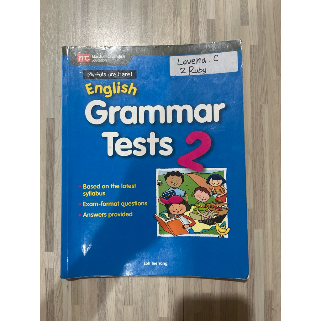 Jual Buku English Grammar Tests 2 My Pals are Here (Original) | Shopee ...